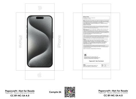 Iphone Box Template