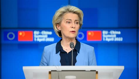 President Ursula Von Der Leyen On The Future Of Eu China Relations Merics
