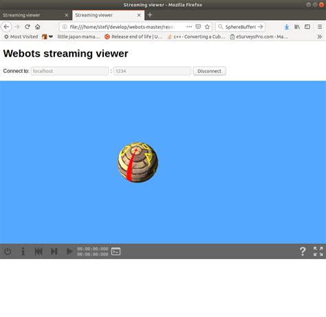 Wrong Sphere Texture Mapping In Wren Issue Cyberbotics Webots Github