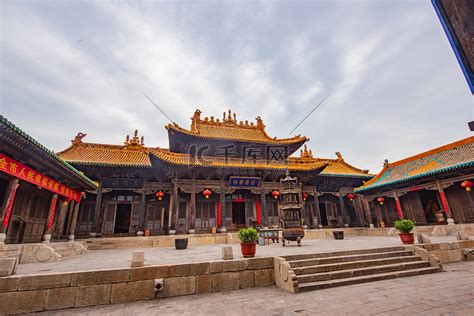 山西晋城介休后土庙高清摄影大图 千库网