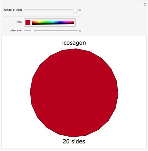 Regular Polygons Wolfram Demonstrations Project