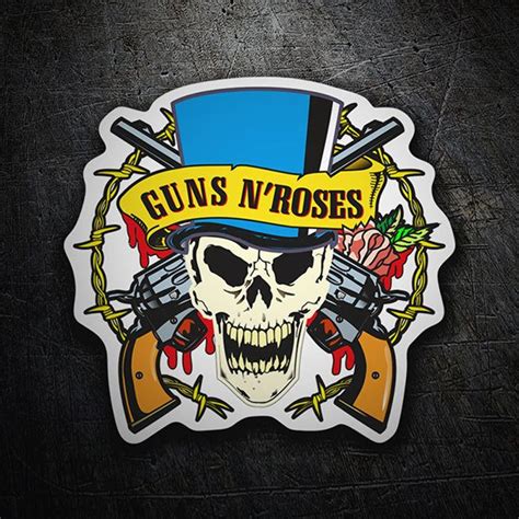 Logotipo De Calavera De Guns N Roses Guns´n Roses Brands Of The