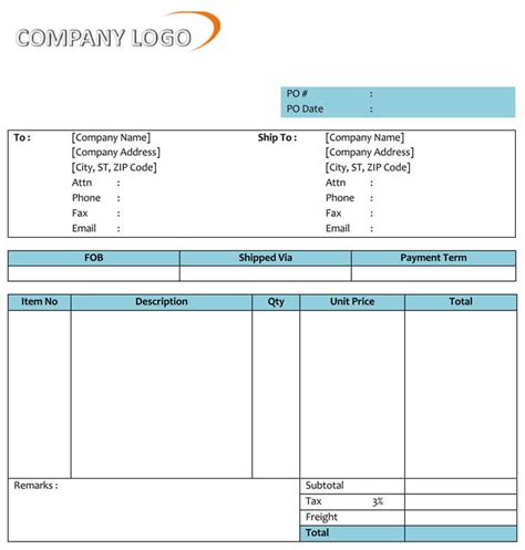 Internal Purchase Order Template Pdf Template