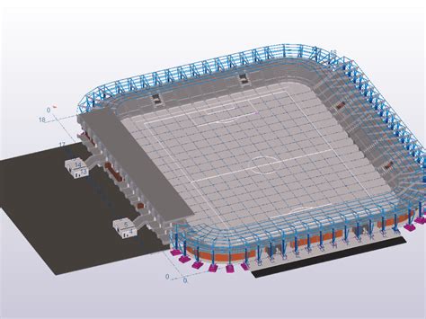 A Detailed Tekla Structures 3d Model With Workshop Drawings Nc Ifc Stp Upwork