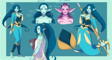 Triton Princess Dnd Merperson Oc Atlantean Oc She Ra Fanart