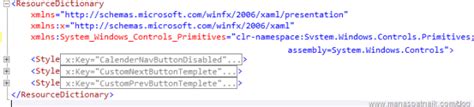 multiple months view datepicker control in silverlight codeproject