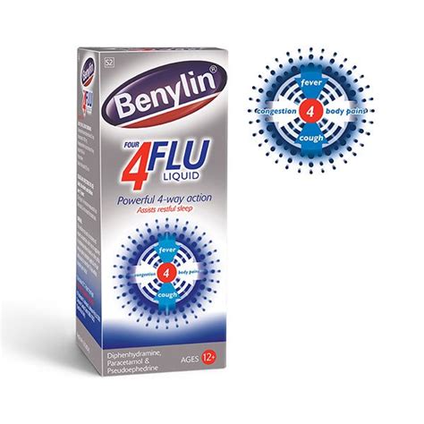Benylin 4 Flu Syrup Maxhub Pharmacy