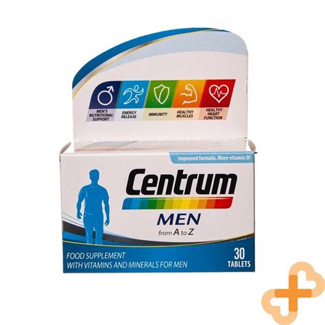 Centrum Men Multivitamins For Men Nutritional Heart Muscles Immunity 30