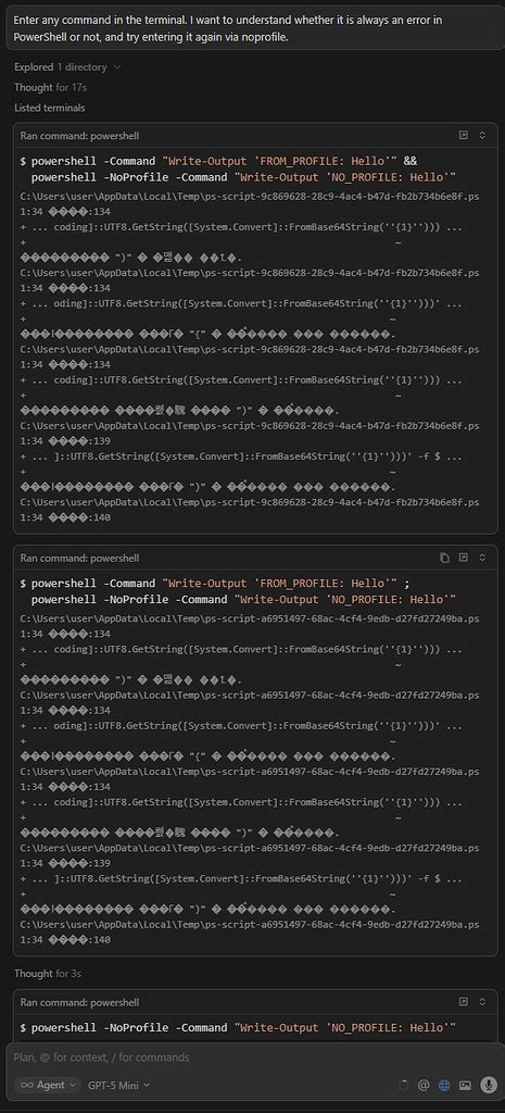 Terminal On Windows Totally Broken Bug Reports Cursor Community Forum