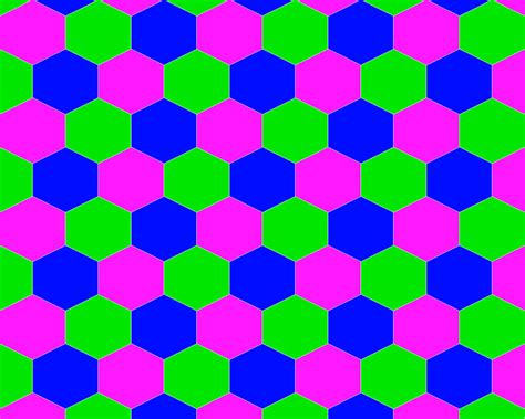 Hexagon Tessellation Wallpaper By Blue Roman On Deviantart