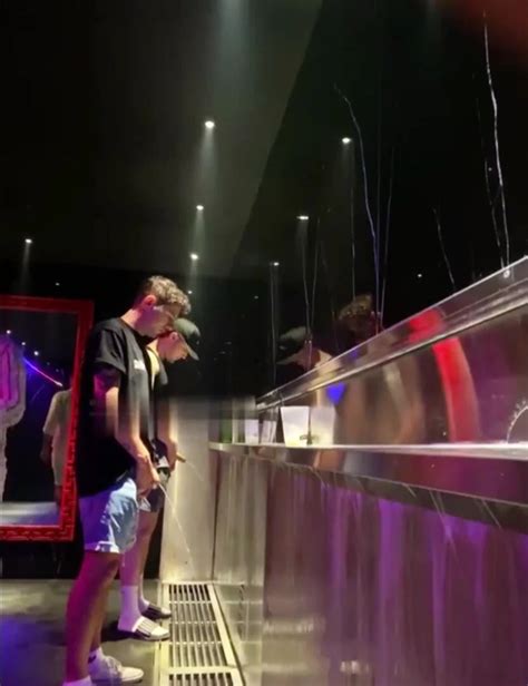 Pissing Urinal Erection Spied