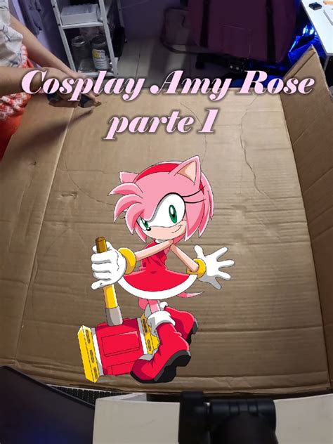 Cosplay Amy Rose Parte 1 Del Proceso Creativo Tiktok