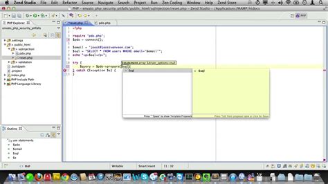 6 Php Security Sql Injection Youtube