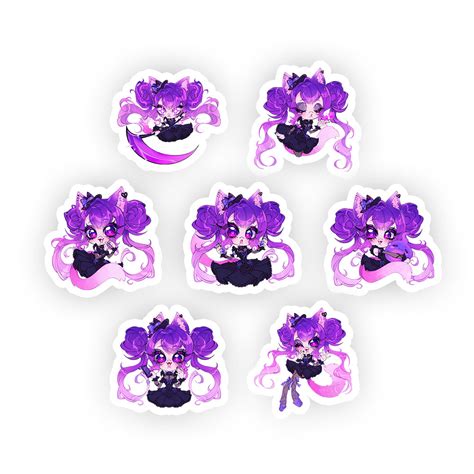 Lillianaquinn Chibi Sticker Pack Uwu Market