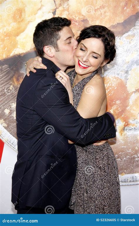 Jason Biggs And Jenny Mollen Editorial Image Image Of Interaction California 52326605