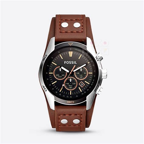 Reloj Fossil Para Caballero Correa Cuero Xoxoperu