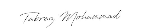 90 Tabrez Mohammad Name Signature Style Ideas Professional E Signature