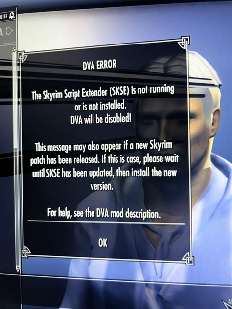 Script Extender Issues Rskyrim