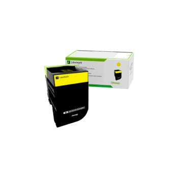 Genuine Lexmark Cs310 Cs410 Cs510 708y Yellow Toner Cartridge Return