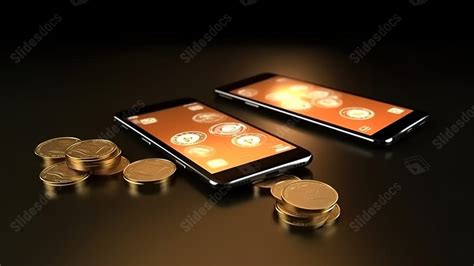 Online Money Transfer Payment 3d Render Isometric Illustration Powerpoint Background For Free