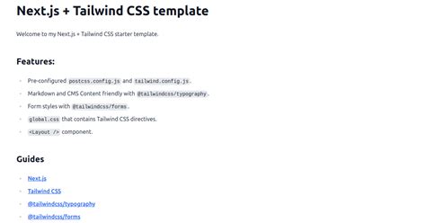 github earvinpiamonte nextjs tailwindcss template next js 13