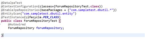 Springboot — Test Daorepository Layer With No Main Class In The Library Using Junit5 By