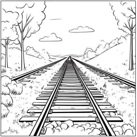 Railway Track Drawing