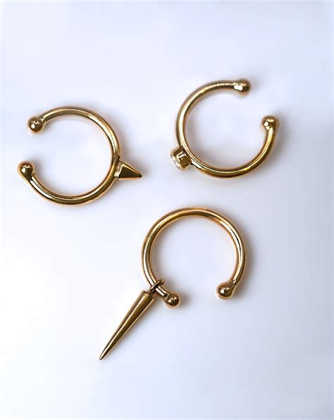 Trio Ear Cuff Set Ear Stack Gold Mel Mellis Jewellery Uk