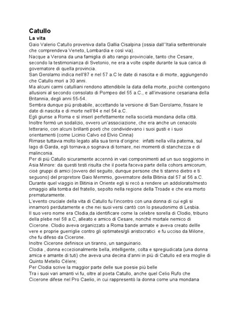 Catullo E I Poetae Novi Pdf