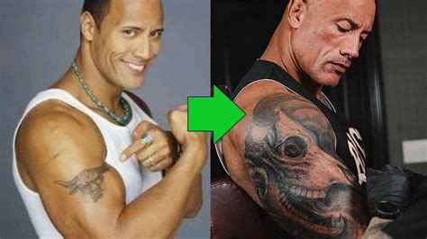 The Rock Tattoo Brahma Bull