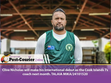 Cook Islands 7s Coach Nicholas Coaching Debut At Oceania 7s Post Courier