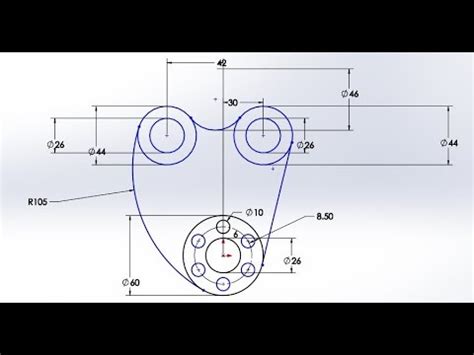 Solidworks Tutorial How To Draw 2D Sketch In Solidworks YouTube