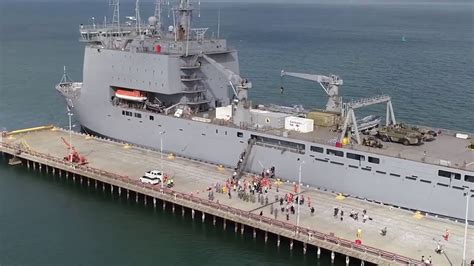 Hmas Choules Op Bushfire Assist 2019 20 Youtube