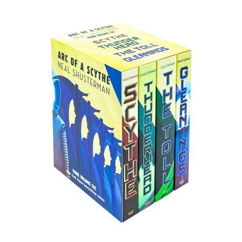 Arc Of A Scythe Series 4 Books Box Set Collection By Neal Shusterman