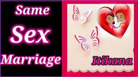 Same Sex Marriageসম লিঙ্গের বিবাহ বন্ধনএকটি সুন্দর প্রেমের কাহিনী