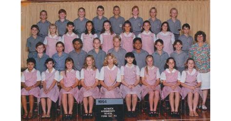 School Photo 1990s Howick Intermediate Auckland Mad On New Zealand