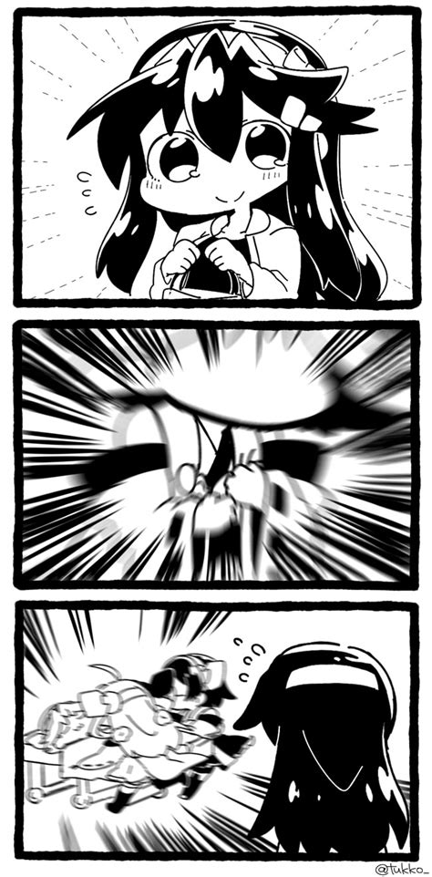 Safebooru 3koma 4girls Ahoge Alternate Costume Comic Greyscale Hair