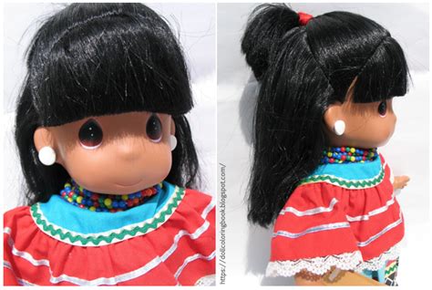 Amitola A Seminole Doll By Precious Moments Doll Coloring And Crafts