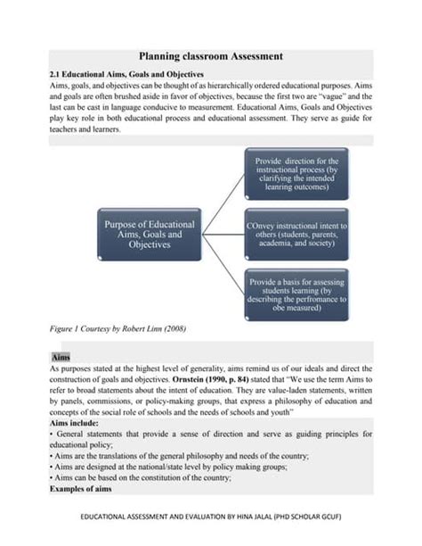 Learning Targets For Performance And Product Oriented Assessment Pptx Educational Assessment