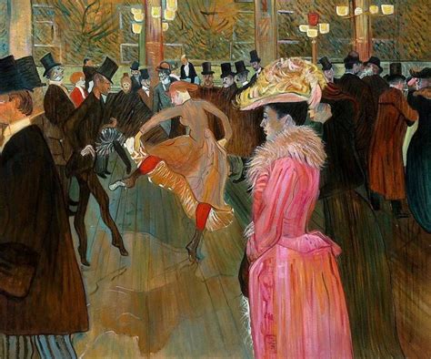At The Moulin Rouge The Dance Toulouse Lautrec At