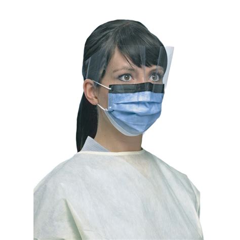Primed® Astm Level 3 Masks With Visor Box Of 25