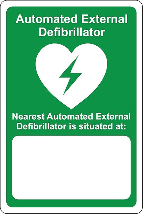 Printable Aed Sign