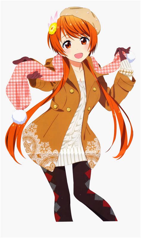 Orange Haired Anime Girl
