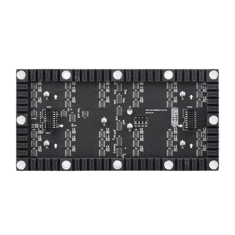 Flexible RGB Full Color LED Matrix Panel 2 5mm Pitch 96x48 Pixels Adjustable Brightness And