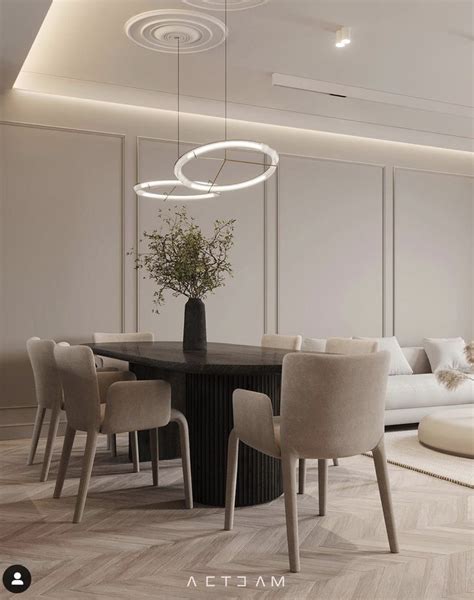 Neoclassical Dining Room Design