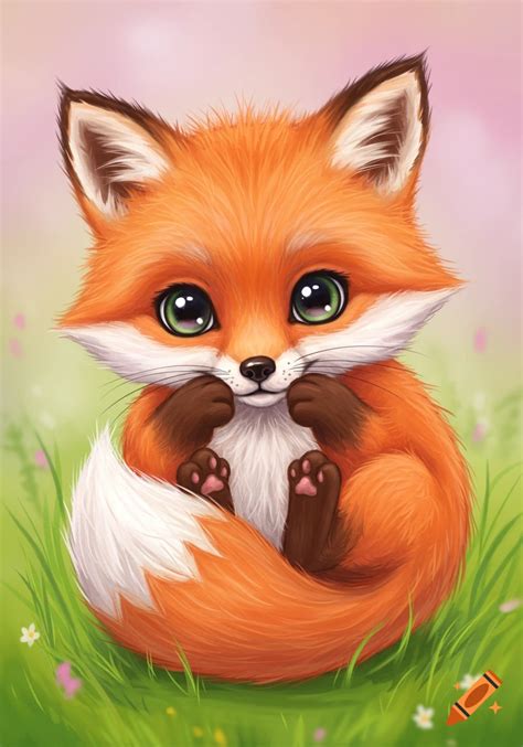 Cartoon Foxes Wallpaper Kawaii Fox Wallpaper Wallpapersafari