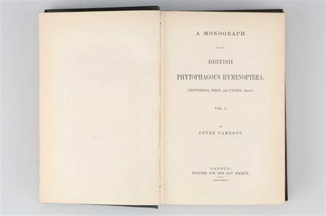 Lot 326 A Monograph Of The British Phytophagous