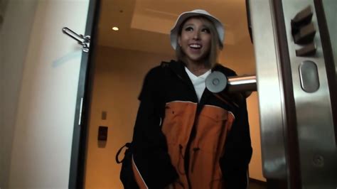 Blonde Short Haired Japanese Lady