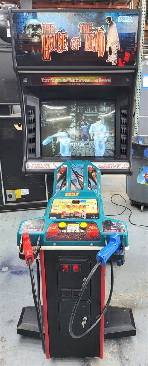 The House Of The Dead Full Size Arcade Gun Shooting Video Game Machine