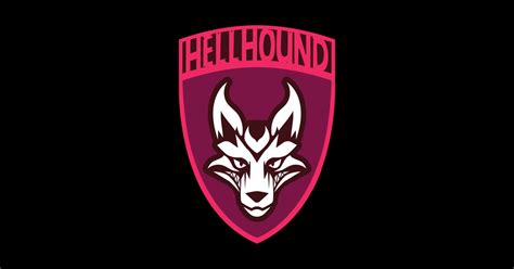 Hellhound Logo Hellhound Sticker Teepublic
